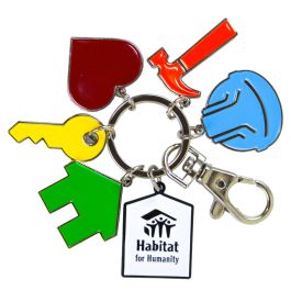Icon Charm Keychain